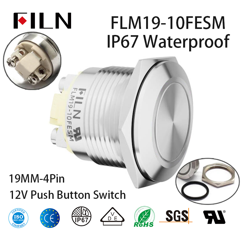 Great Panel Mount Push Button Switch-FILN Panel Mount Push Button Switch: Customizable ...